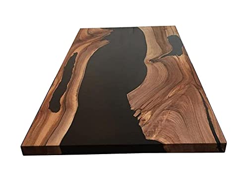 Epoxy Table, Live Edge Wooden Table, Epoxy Resin River Table, Natural Wood, Dining Table, Natural Epoxy Table, Resin Table