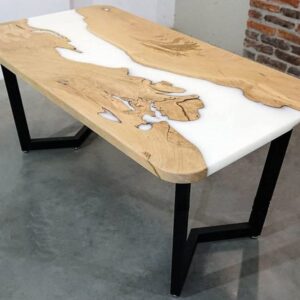 Epoxy Table, Live Edge Wooden Table, Epoxy Resin River Table, Natural Wood, Dining table, Natural Epoxy Table, Resin Table