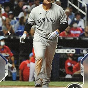 2021 Topps Now #588 Anthony Rizzo Baseball Card Yankees - Only 1,049 made!