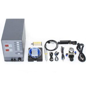 TFCFL Automatic CNC Spot Welder, Automatic Spot Welder Pulse Argon Arc Welding Machine Jewelry Welder for Jewelry Welding Jewelry Repair Tool 50-600A 110V 100W, Jewelry DIY Production(US STOCK)