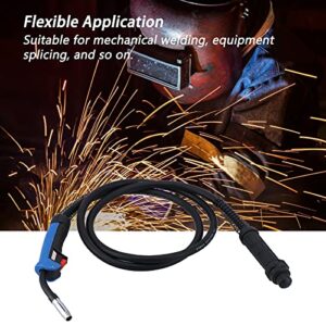 MIG Welding Gun, Welding Spool Gun Air Cooled Gas Welder Tool Accessory for Construction Site Manufacture 2.7 Meter