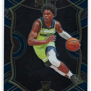 2020 Panini Select Anthony Edwards Blue Concourse Level Rookie Card