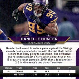 2020 Panini Prizm #220 DANIELLE HUNTER Minnesota Vikings Football