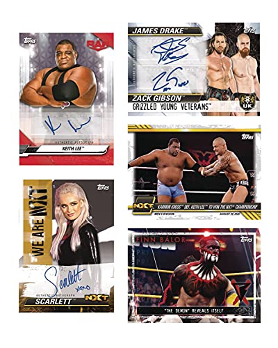 2021 Topps WWE NXT Wrestling HOBBY box (18 pks/bx)