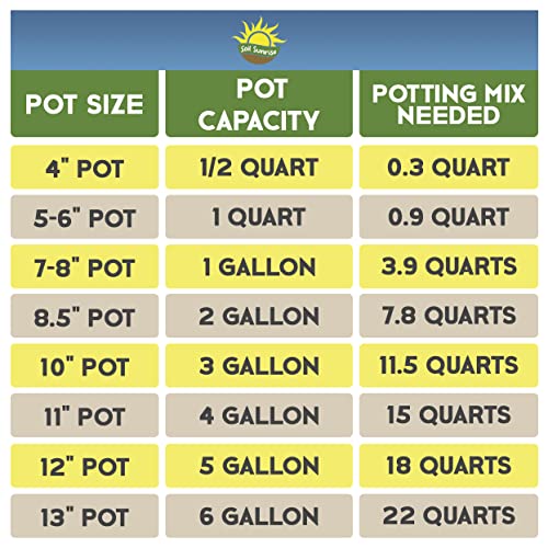 Olive Tree Potting Soil Mix (8 Quarts), for Planting, Repotting, and Growing Olive Bushes/Plants