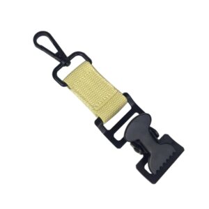 hunyuitey heat-resistant firefighter glove strap firefighter/work glove clip holder heavy duty metal alligator gloves grabber clip