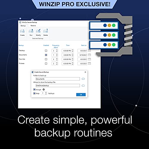 Corel WinZip 26 Pro | Zip Compression, Encryption, File Manager & Backup Software [PC Download] [Old Version]