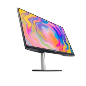 Dell S2722QC 27-inch 4K USB-C Monitor - UHD (3840 x 2160) Display, 60Hz Refresh Rate, 8MS Grey-to-Grey Response Time (Normal Mode), Built-in Dual 3W Speakers, 1.07 Billion Colors Platinum Silver