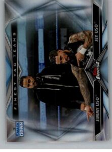 2020 topps wwe finest tag teams #tt-10 jimmy uso/jey uso smackdown wrestling trading card