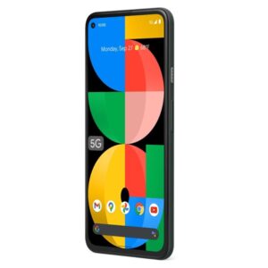 Google Pixel 5A 5G 128GB 6GB RAM Factory Unlocked (GSM Only | No CDMA - not Compatible with Verizon/Sprint) International Version - Black