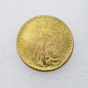 Kocreat Copy 1933 Double Eagle Liberty Gold Coin Twenty Dollars-USA Souvenir Coin Lucky Coin Morgan Dollar Replica Collection, Silver