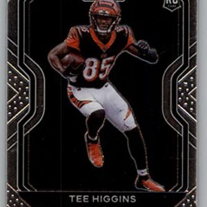 2020 Panini Chronicles Prizm Black #10 Tee Higgins Cincinnati Bengals RC Rookie Card Official NFL Football Trading Card in Raw (NM or Better) Condition