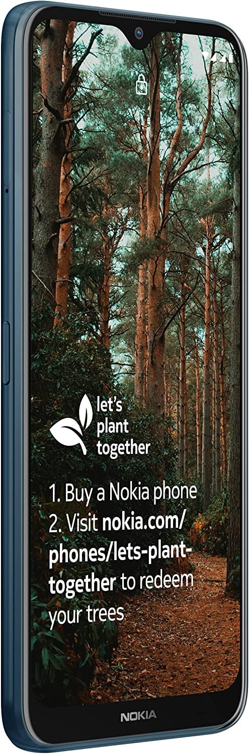 Nokia G50 Dual-SIM 128GB + 4GB RAM (GSM Only | No CDMA) Factory Unlocked 5G Smartphone (Ocean Blue) - International Version