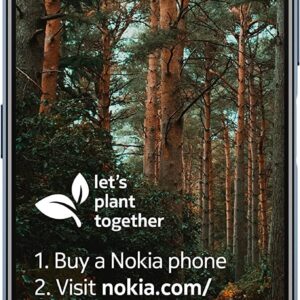 Nokia G50 Dual-SIM 128GB + 4GB RAM (GSM Only | No CDMA) Factory Unlocked 5G Smartphone (Ocean Blue) - International Version