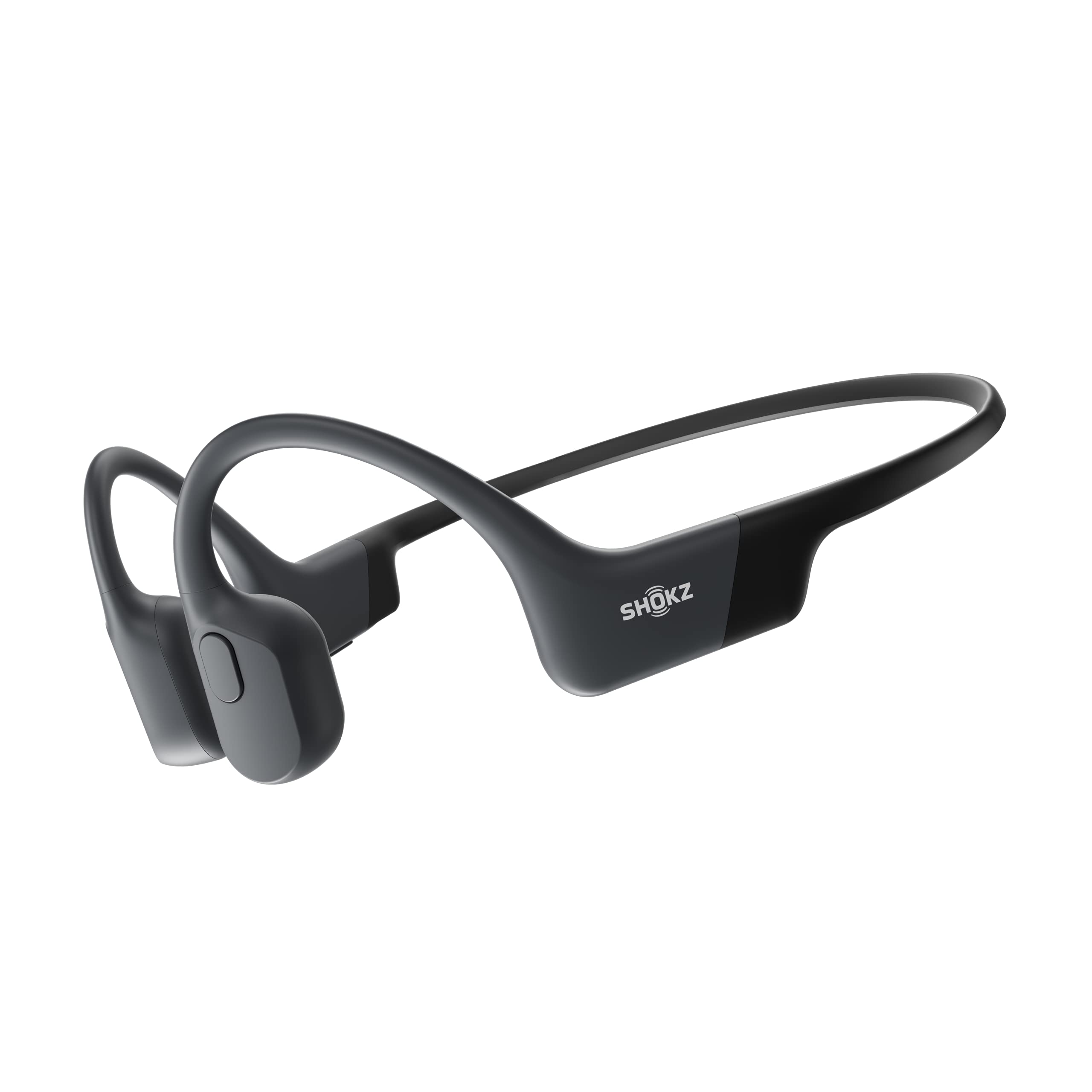 SHOKZ OpenRun Mini (AfterShokz Aeropex Mini) -Bone Conduction Open-Ear Bluetooth Sport Headphones - Waterproof Wireless Earphones for Workouts and Running - Built-in Mic, with Headband