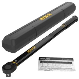 lexivon 3/4-inch drive click torque wrench 30~300 ft-lb / 40.7~406.8 nm (lx-185)