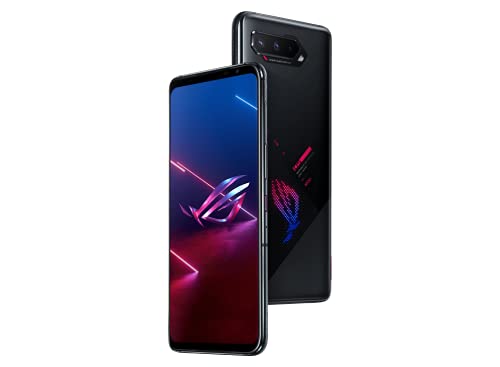 ASUS ROG Phone 5S ZS676KS 5G Dual 256GB 12GB RAM Factory Unlocked (GSM Only | No CDMA - not Compatible with Verizon/Sprint) International Version - Black