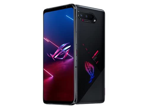 ASUS ROG Phone 5S ZS676KS 5G Dual 256GB 12GB RAM Factory Unlocked (GSM Only | No CDMA - not Compatible with Verizon/Sprint) International Version - Black