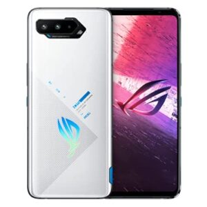 ASUS ROG Phone 5S ZS676KS 5G Dual 256GB 16GB RAM Factory Unlocked (GSM Only | No CDMA - not Compatible with Verizon/Sprint) International Version - White