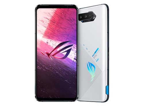 ASUS ROG Phone 5S ZS676KS 5G Dual 256GB 16GB RAM Factory Unlocked (GSM Only | No CDMA - not Compatible with Verizon/Sprint) International Version - White