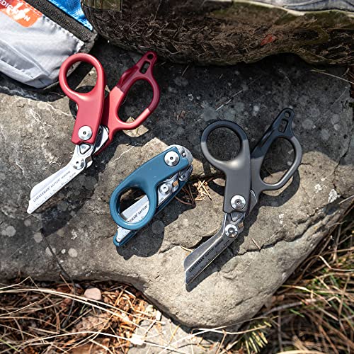 LEATHERMAN, Raptor Response Emergency Shears with Ring Cutter and Oxygen Tank Wrench, Made in the USA, Navy