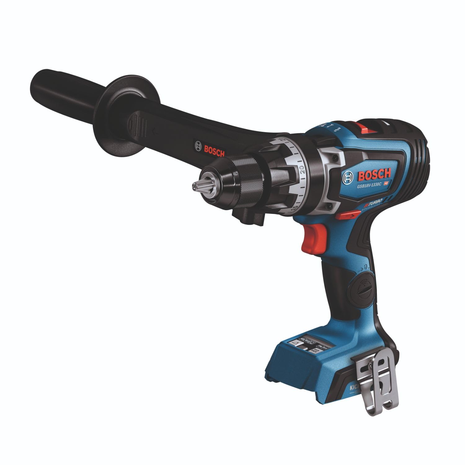 BOSCH GSB18V-1330CN PROFACTOR™ 18V Connected-Ready 1/2 In. Hammer Drill/Driver (Bare Tool)