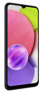 samsung galaxy a03s 4g lte (not 5g) 6.5" hd+ triple camera 5000mah battery, dual sim gsm unlocked global 4g volte (not verizon/boost) international model a037m/ds (blue, 64gb + 4gb)