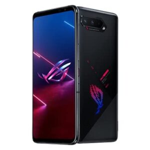 ASUS ROG Phone 5S ZS676KS 5G Dual 512GB 18GB RAM Factory Unlocked (GSM Only | No CDMA - not Compatible with Verizon/Sprint) Global Version - Black