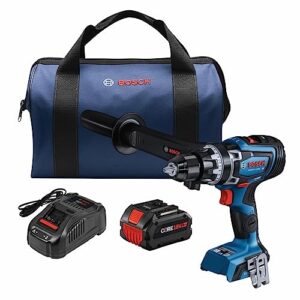 bosch gsb18v-1330cb14 profactor™ 18v connected-ready 1/2 in. hammer drill/driver kit with (1) core18v® 8 ah high power battery