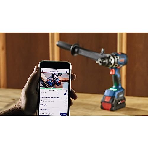 BOSCH GSB18V-1330CB14 PROFACTOR™ 18V Connected-Ready 1/2 In. Hammer Drill/Driver Kit with (1) CORE18V® 8 Ah High Power Battery