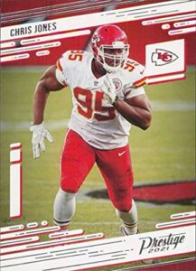 football nfl 2021 prestige #93 chris jones nm-mt chiefs