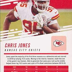 Football NFL 2021 Prestige #93 Chris Jones NM-MT Chiefs