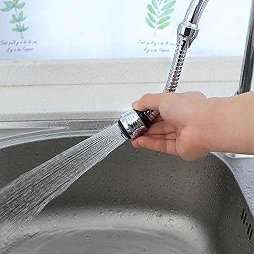 Bathroom Kitchen Gadgets 2 Modes 360 Rotatable Bubbler High Pressure Filter Tap Faucet Extender Water Saving Bathroom Kitchen Accessories Supplies