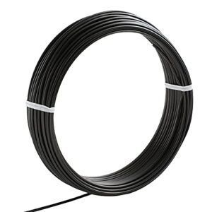 wazakura 150 gr black anodized aluminum bonsai training wire made in japan (2 mm, black)