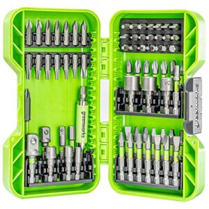 greenworks 70-piece impact rated driving set,screwdriver bit set,precision-milled bit,modular case,magnetic bit holder