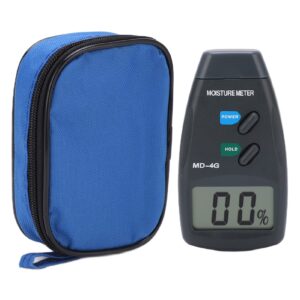 eujgoov md‑4g moisture meter with lcd display and reading lock function for wood fiber items