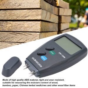 Eujgoov MD‑4G Moisture Meter with LCD display and Reading Lock Function for Wood Fiber Items