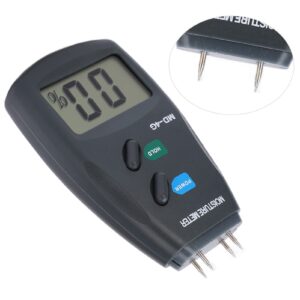 Eujgoov MD‑4G Moisture Meter with LCD display and Reading Lock Function for Wood Fiber Items