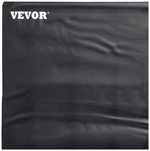 VEVOR, 2ft x 5ft Walkway, 120V Ice, PVC Heated 6ft Power Cord, Slip-Proof, Ideal Winter Outdoor Snow Mat, 2'' per Hour Melting Speed, Black