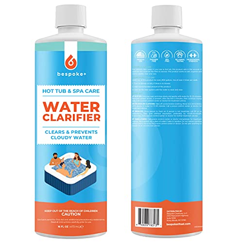 Spa Clarifier | Hot Tub Clarifier to Eliminate Cloudy Water - Spa Water Clarifier for Hot Tub Chemical - Spa Clarifier for Hot Tubs - Spa Clarifier HotTub Owners Rely on for Clear Water (1-Pint)