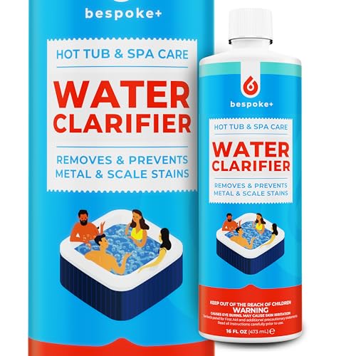 Spa Clarifier | Hot Tub Clarifier to Eliminate Cloudy Water - Spa Water Clarifier for Hot Tub Chemical - Spa Clarifier for Hot Tubs - Spa Clarifier HotTub Owners Rely on for Clear Water (1-Pint)