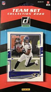 baltimore ravens 2020 donruss factory sealed 11 card team set with lamar jackson and 2 rated rookies plus 8 other cards