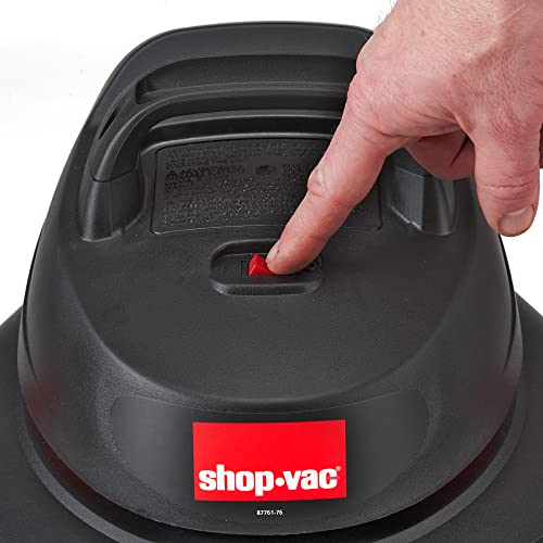 Shop-Vac 5985005 DIY and Workshop Series Wet Dry Vac, 6 Gallon, 1-1/4 Inch x 7 Foot Hose, 65 CFM, (1-Pack),Black