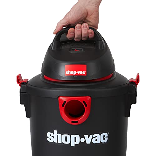 Shop-Vac 5985005 DIY and Workshop Series Wet Dry Vac, 6 Gallon, 1-1/4 Inch x 7 Foot Hose, 65 CFM, (1-Pack),Black