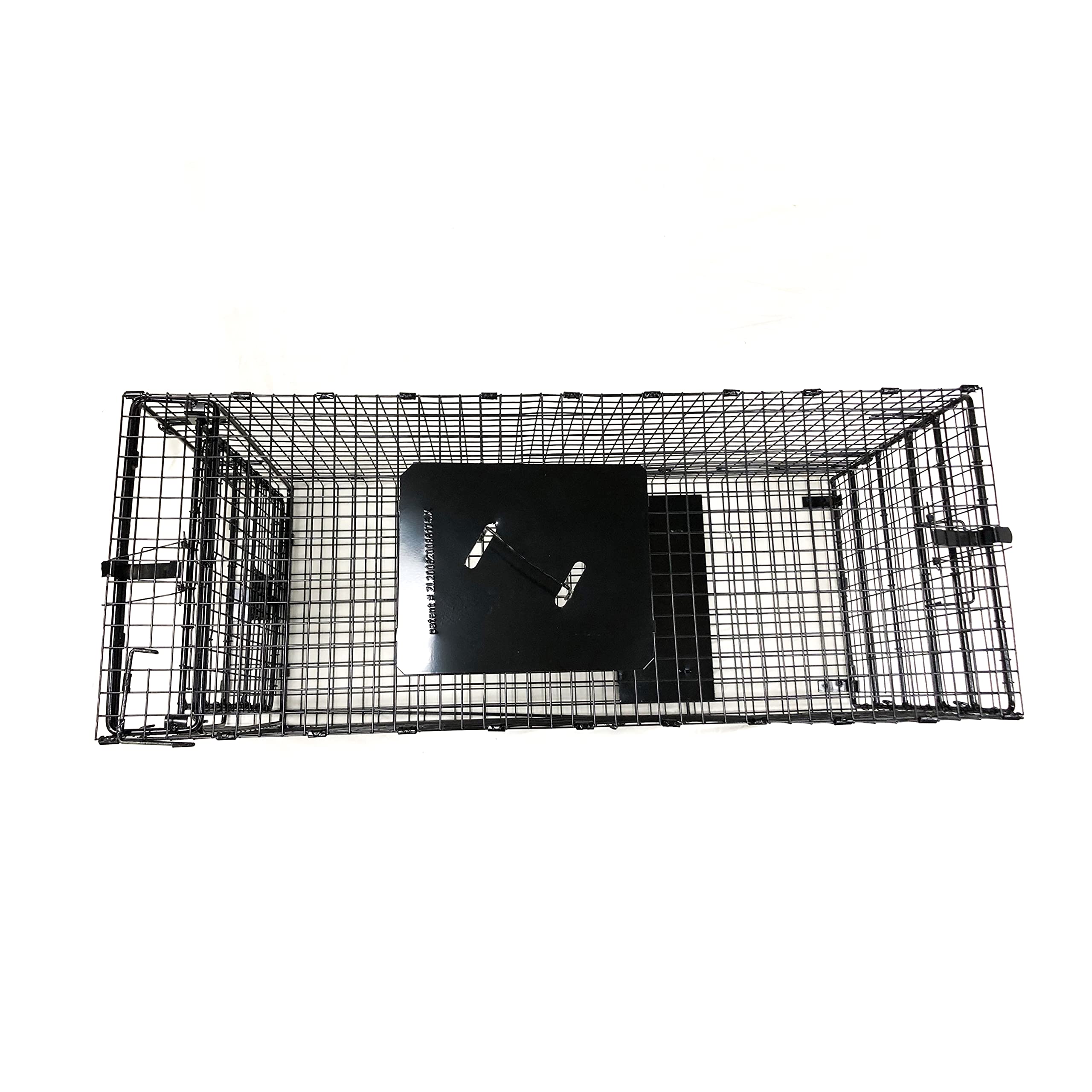 Humane Way Folding 42 Inch Live Humane Animal Trap - Safe Traps for All Animals - Dogs, Raccoons, Cats, Groundhogs, Opossums, Coyote, Bobcat - 42"x16"x18"