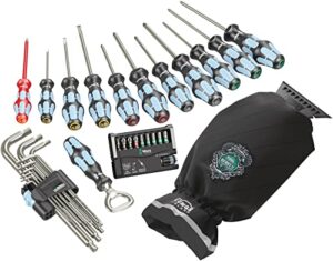 wera 134023 "icebreaker" limited edition stainless tool set, 31 pieces