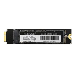 fleane 512gb fm11a 3d tlc ssd for macbook air 2010-2011 a1369 a1370 capacity upgrade, (os pre-installed, diy tools) (512gb)