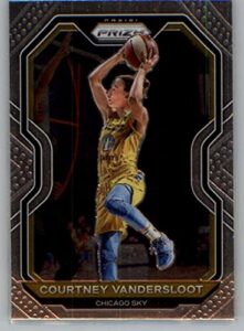 2021 panini prizm wnba #10 courtney vandersloot chicago sky official basketball trading card in raw (nm or better) condition