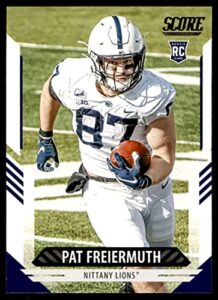 2021 score #323 pat freiermuth penn state nittany lions (rc - rookie card) nm-mt nfl football