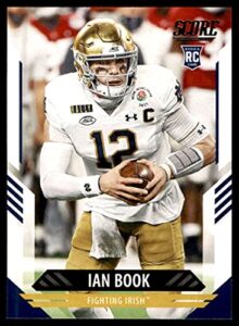 2021 score #364 ian book notre dame fighting irish (rc - rookie card) nm-mt nfl football